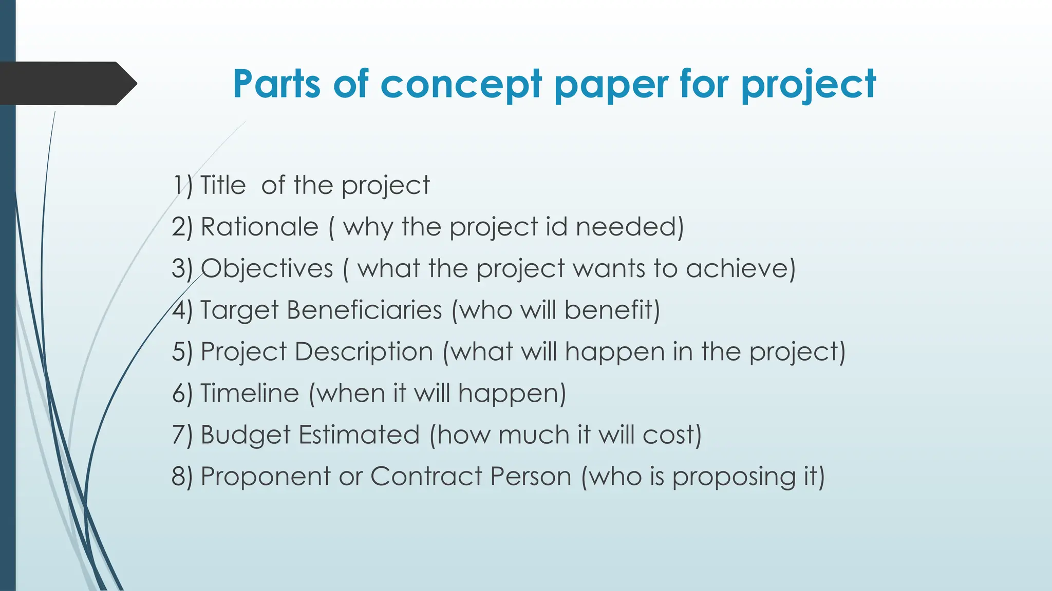 Various Kinds of Concept Paper.english category pptx | PPTX