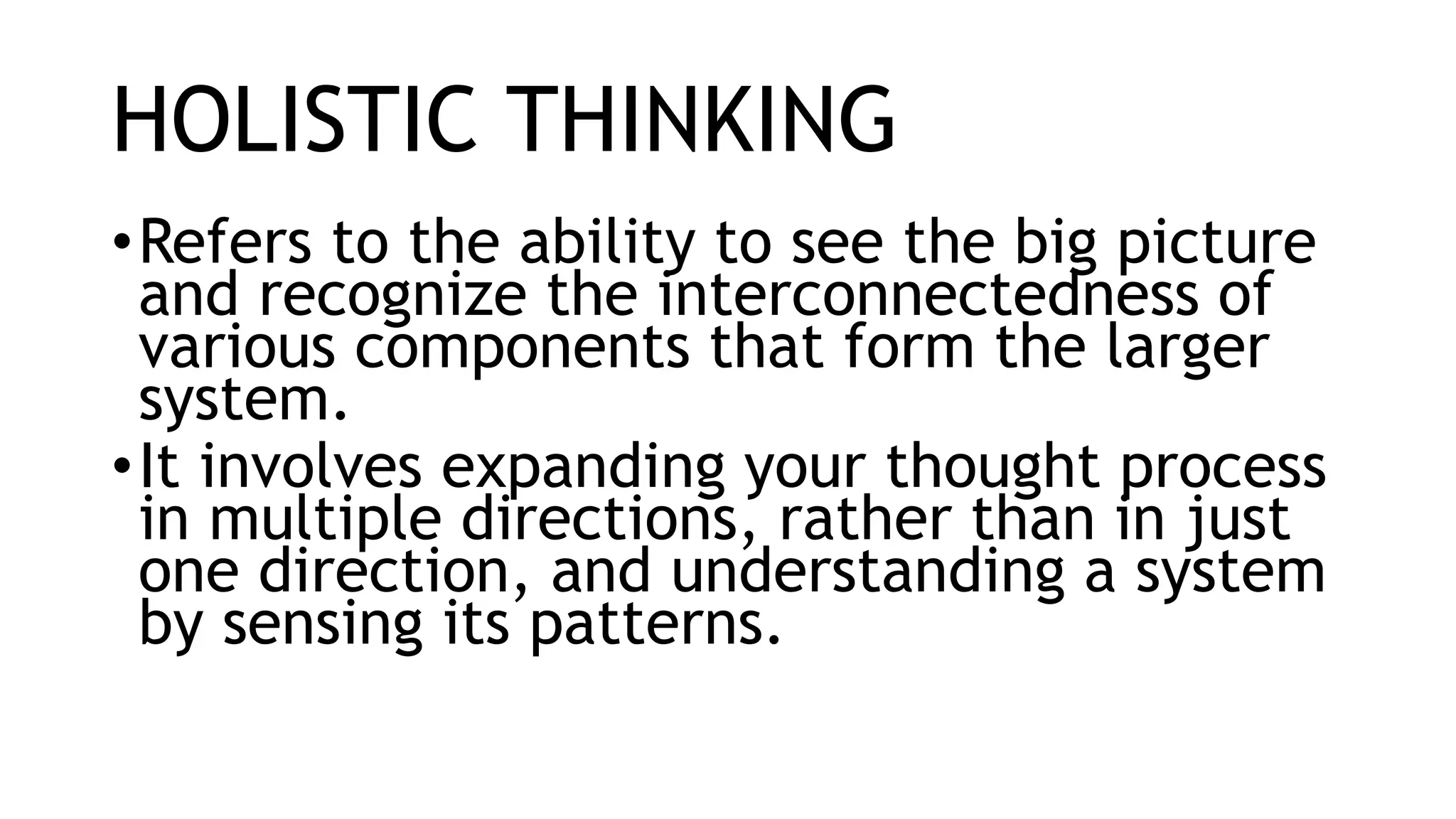 VARIOUS KINDS OF THINKING.pptx