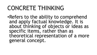 VARIOUS KINDS OF THINKING.pptx