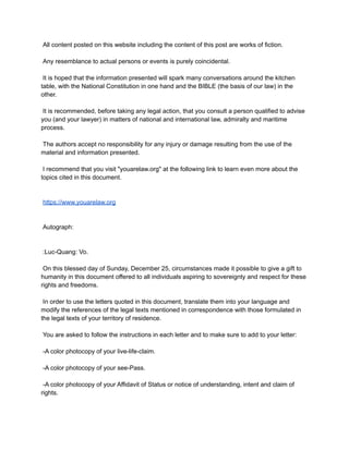 Various letters set3.pdf