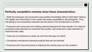 Various Market Structures_The four types of market structure | PPT