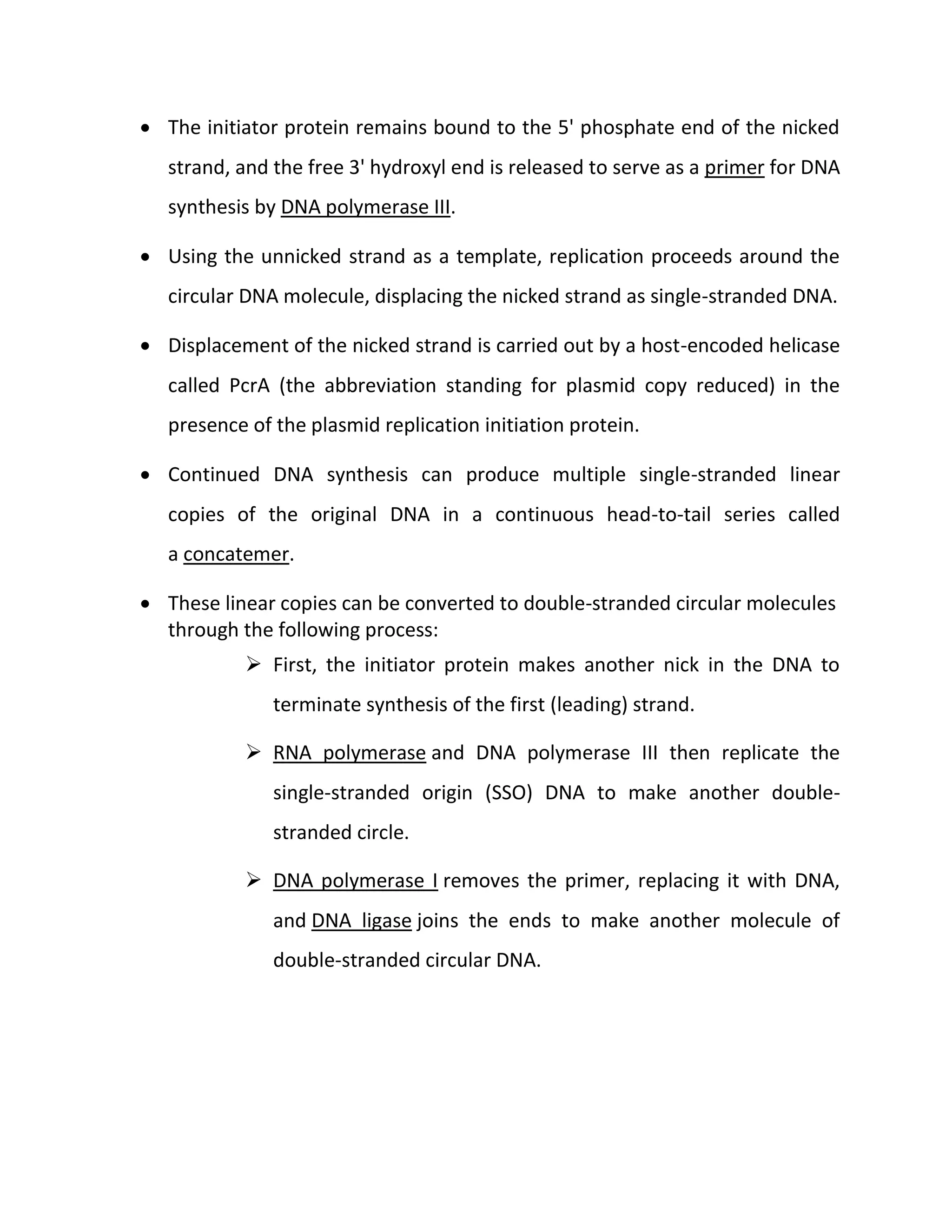 Various model of DNA replication | PDF