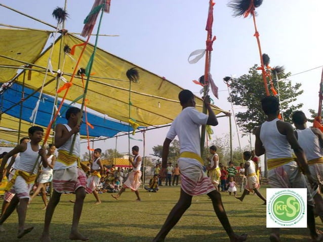 Various moments of bash puja of koch rajbanshi | PPT