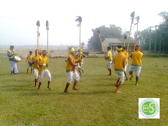Various moments of bash puja of koch rajbanshi | PPT