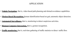 Various object detection and tracking methods | PPTX