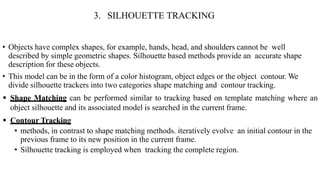 Various object detection and tracking methods | PPTX