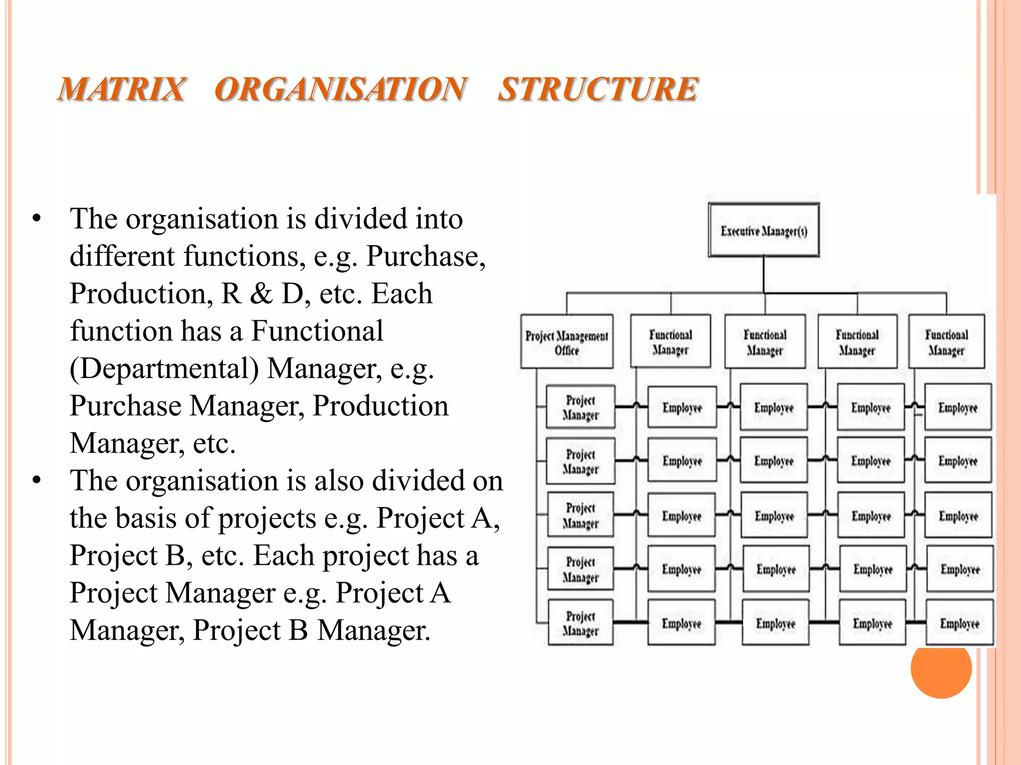 Various organisation structure ppt by vaishnavi khandelwal | PPTX