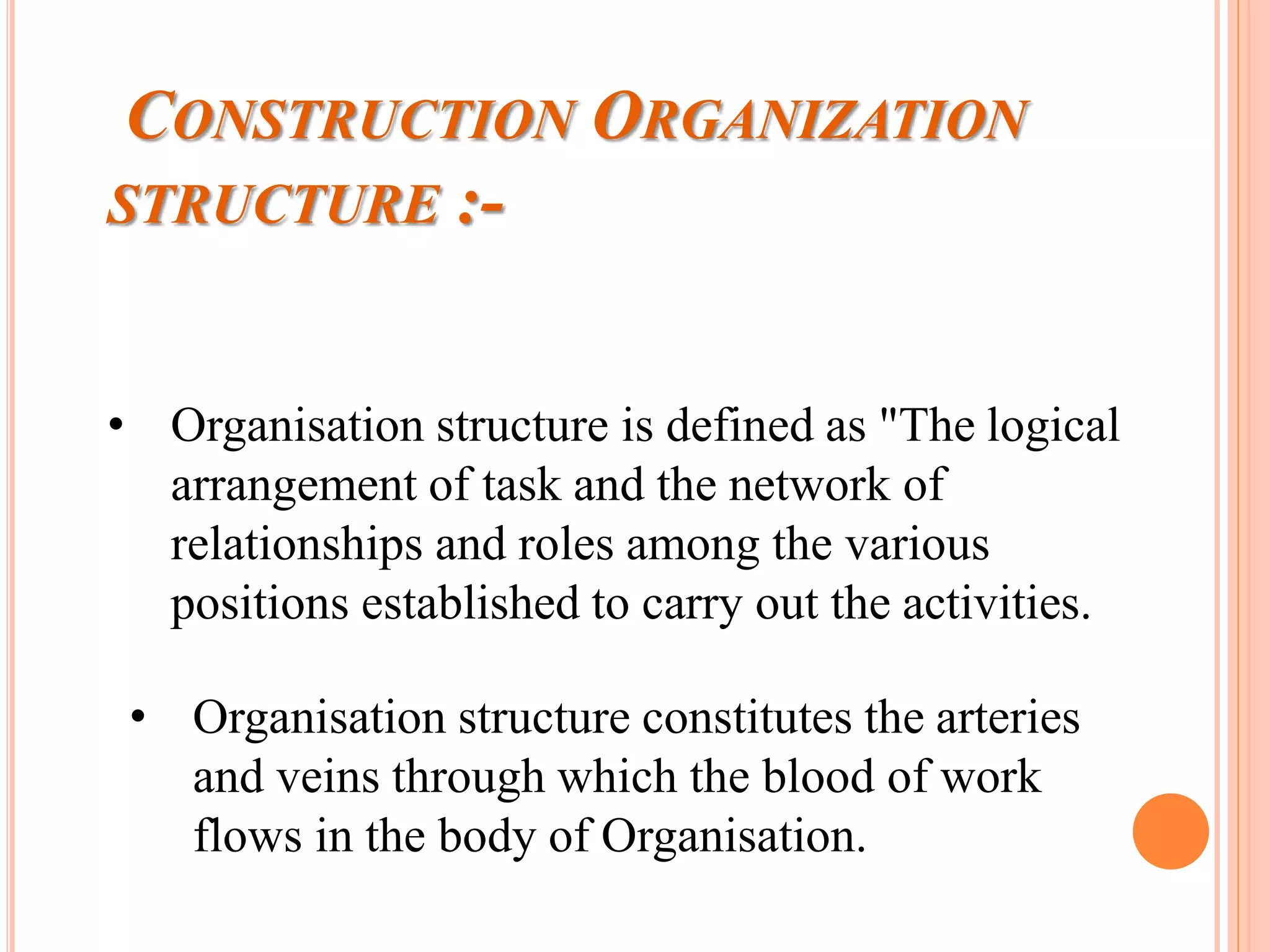 Various organisation structure ppt by vaishnavi khandelwal | PPTX