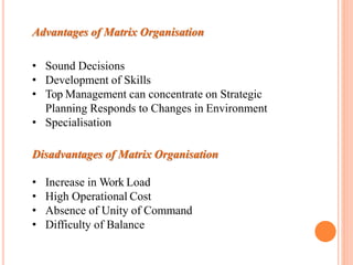 Various organisation structure ppt by vaishnavi khandelwal | PPTX