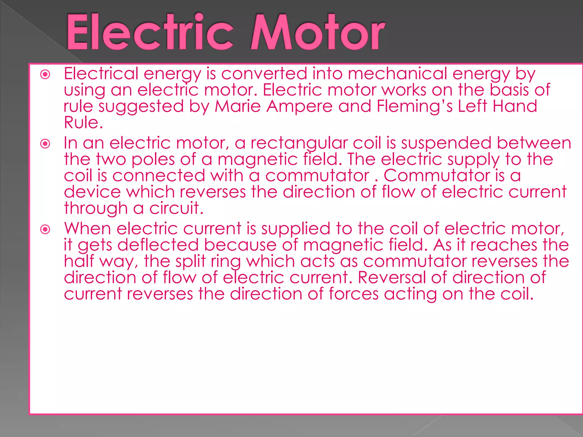 Various parameters of electricity | PPTX