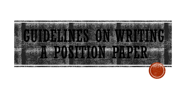 Various Position paper English AcadG12.pptx