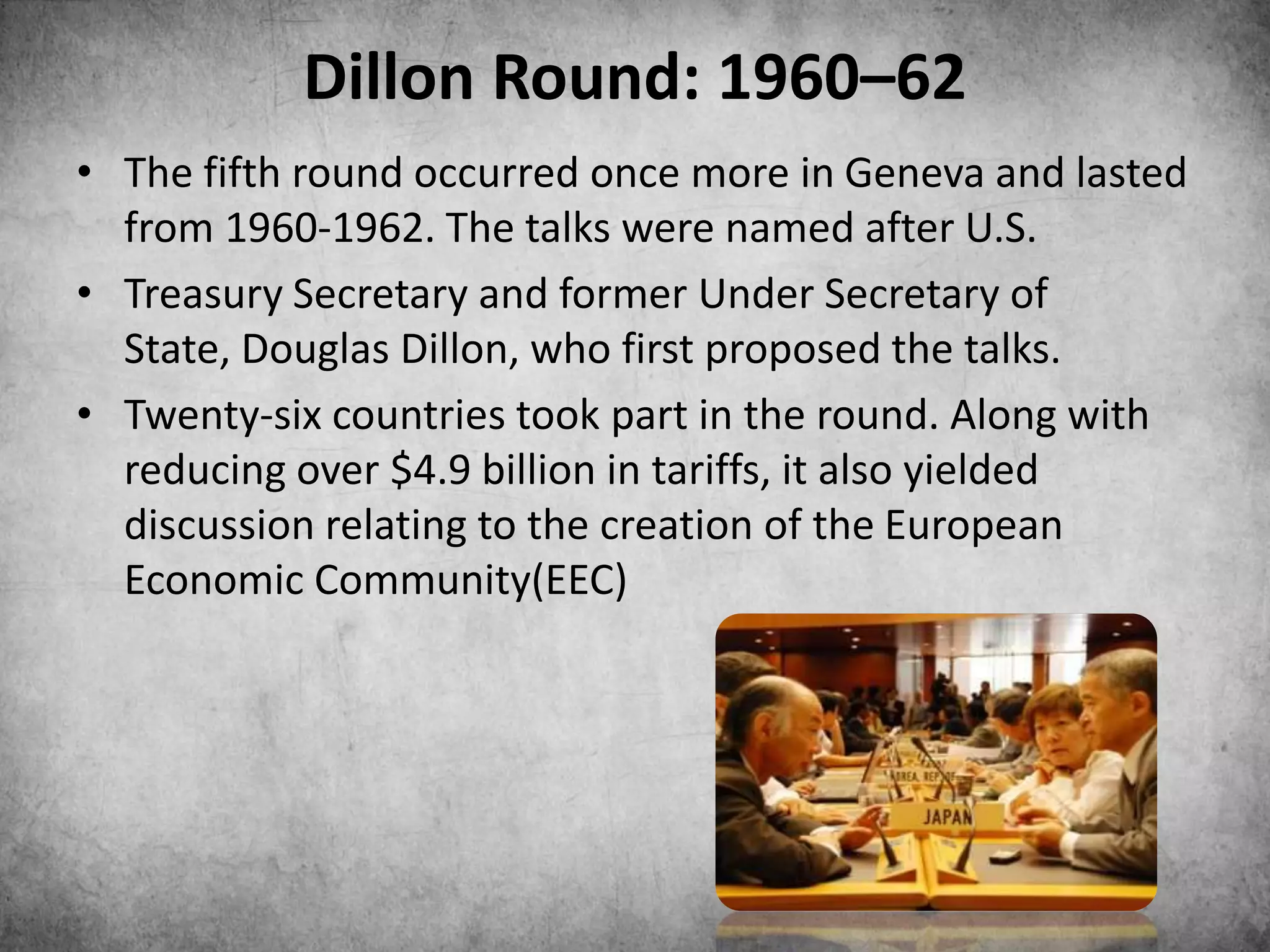 Various rounds of wto | PPTX