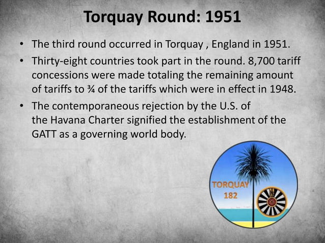 Various rounds of wto | PPTX