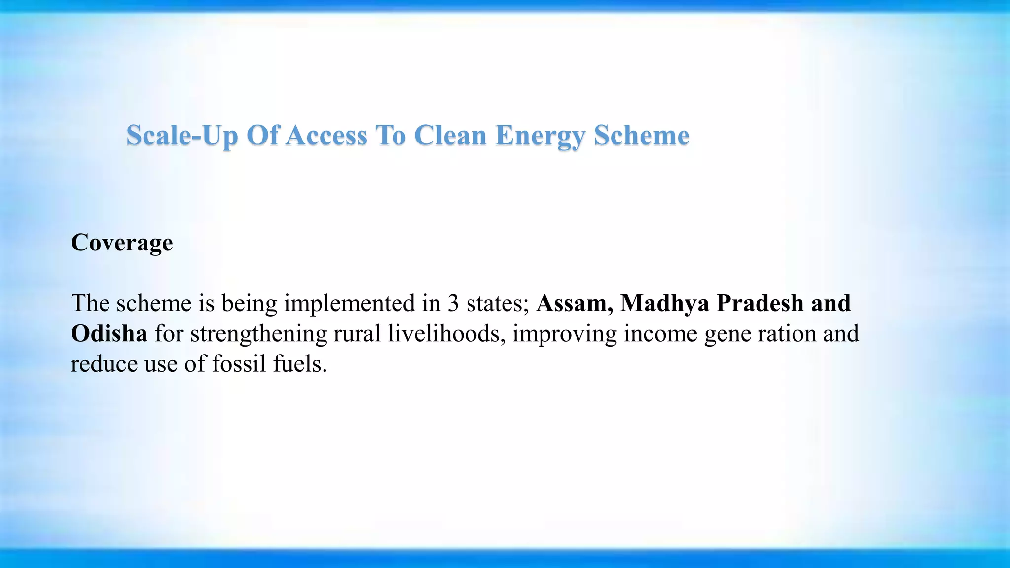 Various Schemes of Renewable Energy.pptx | Power and Energy Industry ...