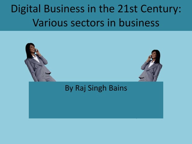 Various sectors in business | PPT