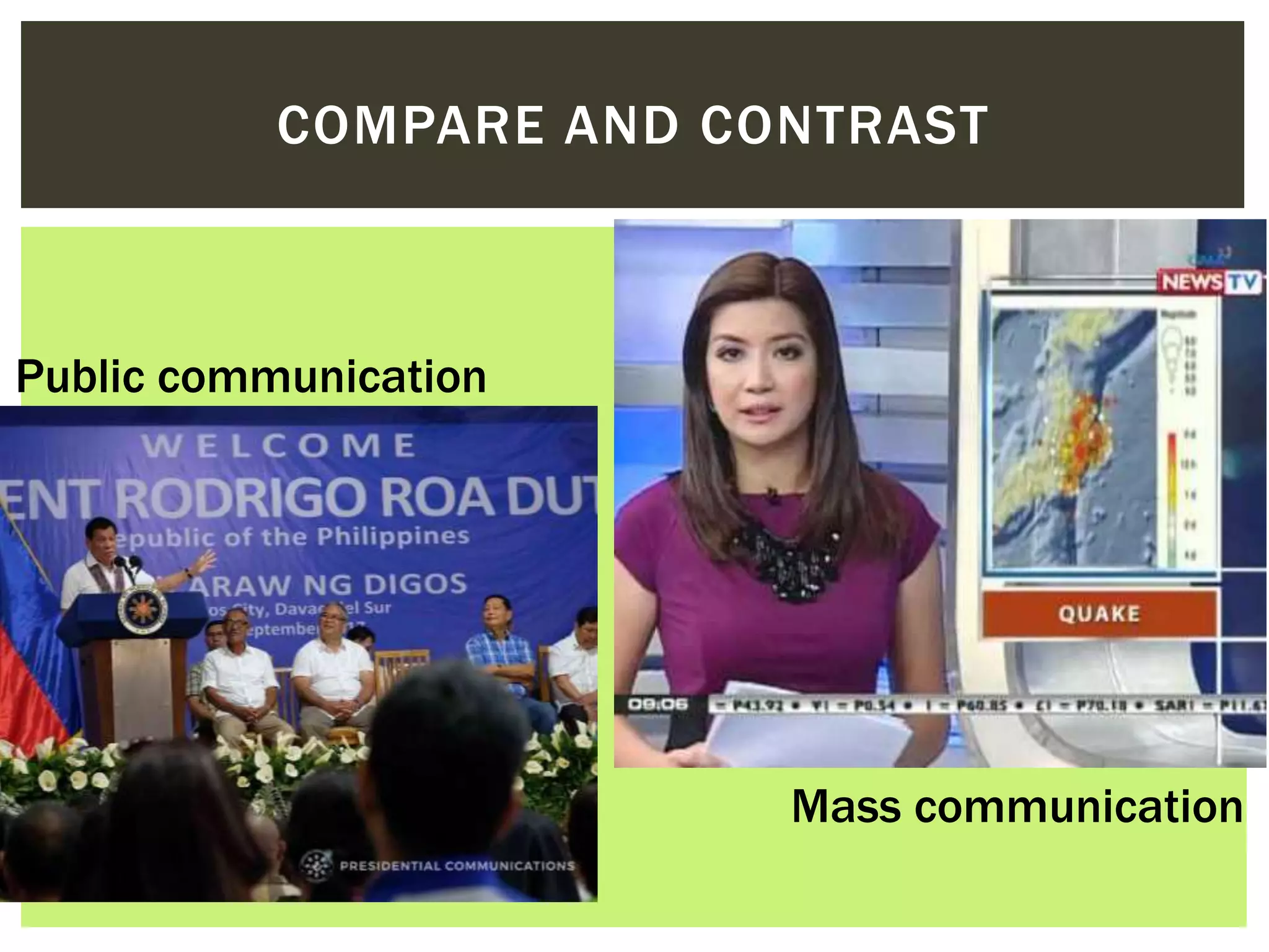 Oral Communication (Grade 11) - Various Speech Situations | PPTX