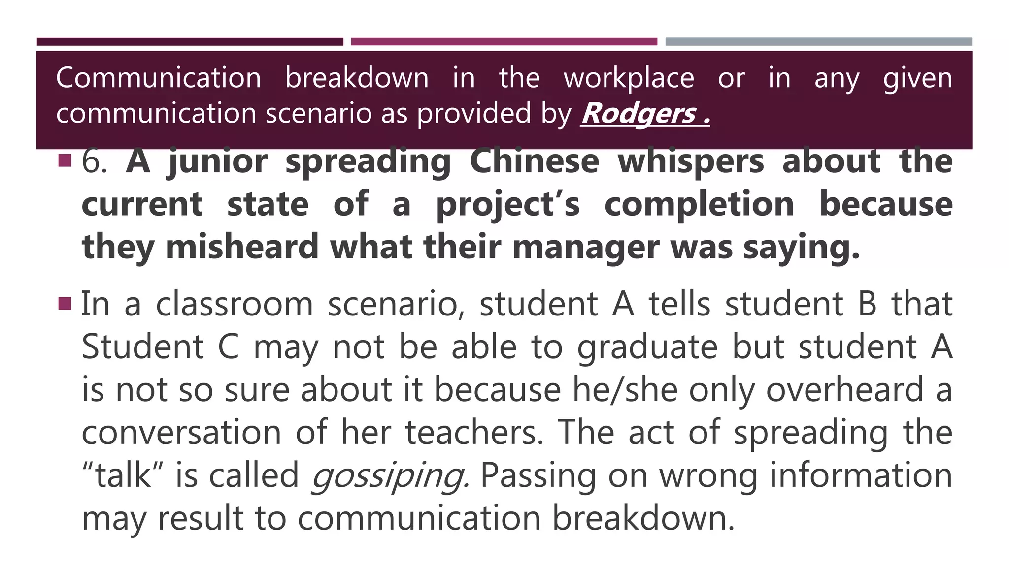Various Strategies In Order To Avoid Communication Breakdown.pptx