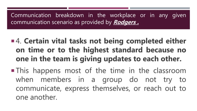 Various Strategies In Order To Avoid Communication Breakdown.pptx