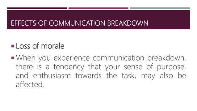 Various Strategies In Order To Avoid Communication Breakdown.pptx