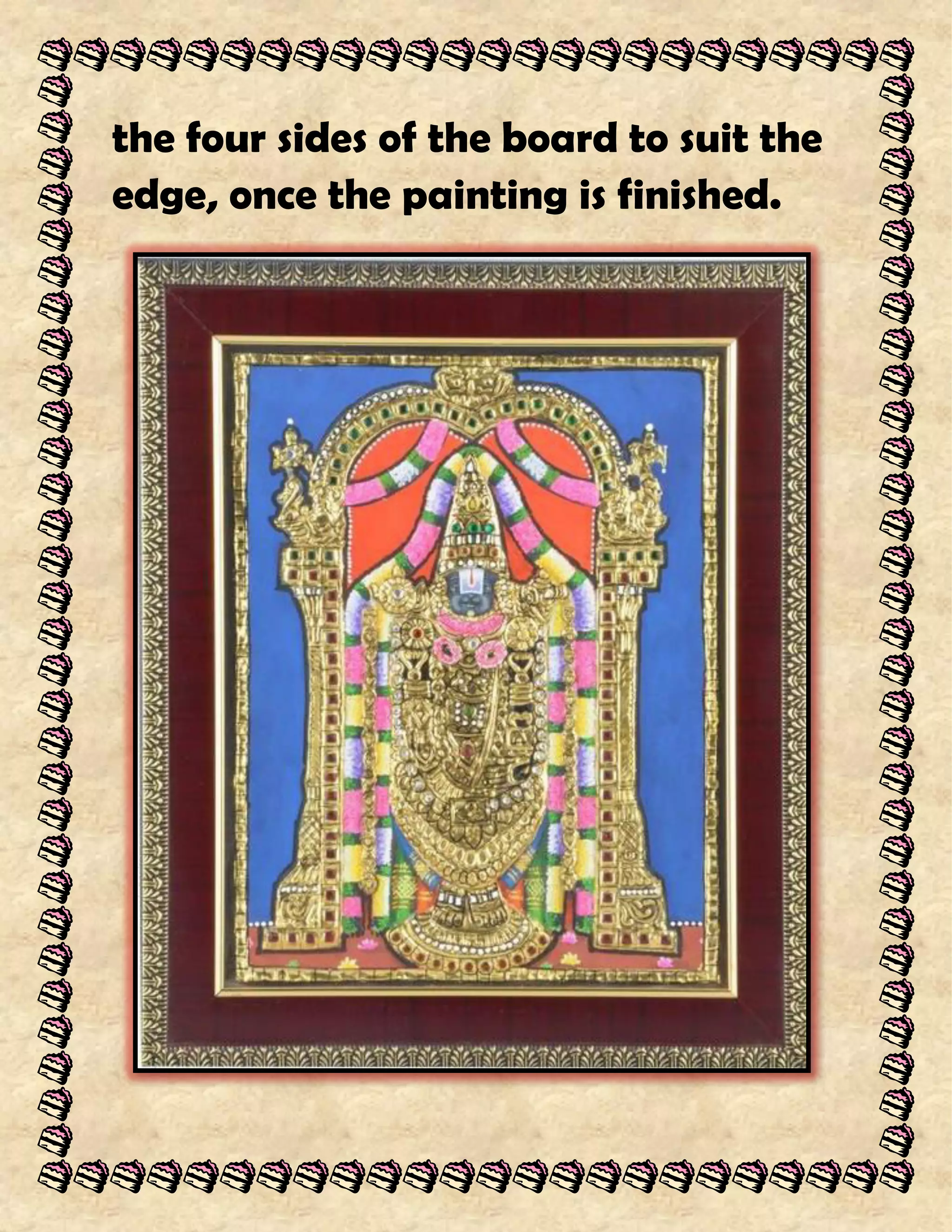 Various Tanjore Painting Design Patterns | PDF