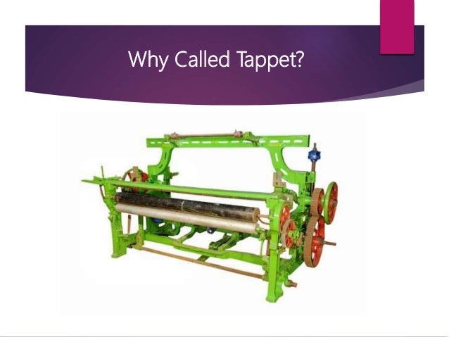 Various tappet loom parts with function