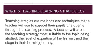 Various teaching learning strategies.pptx