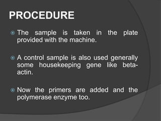 Various techniques in molecular bology | PPT