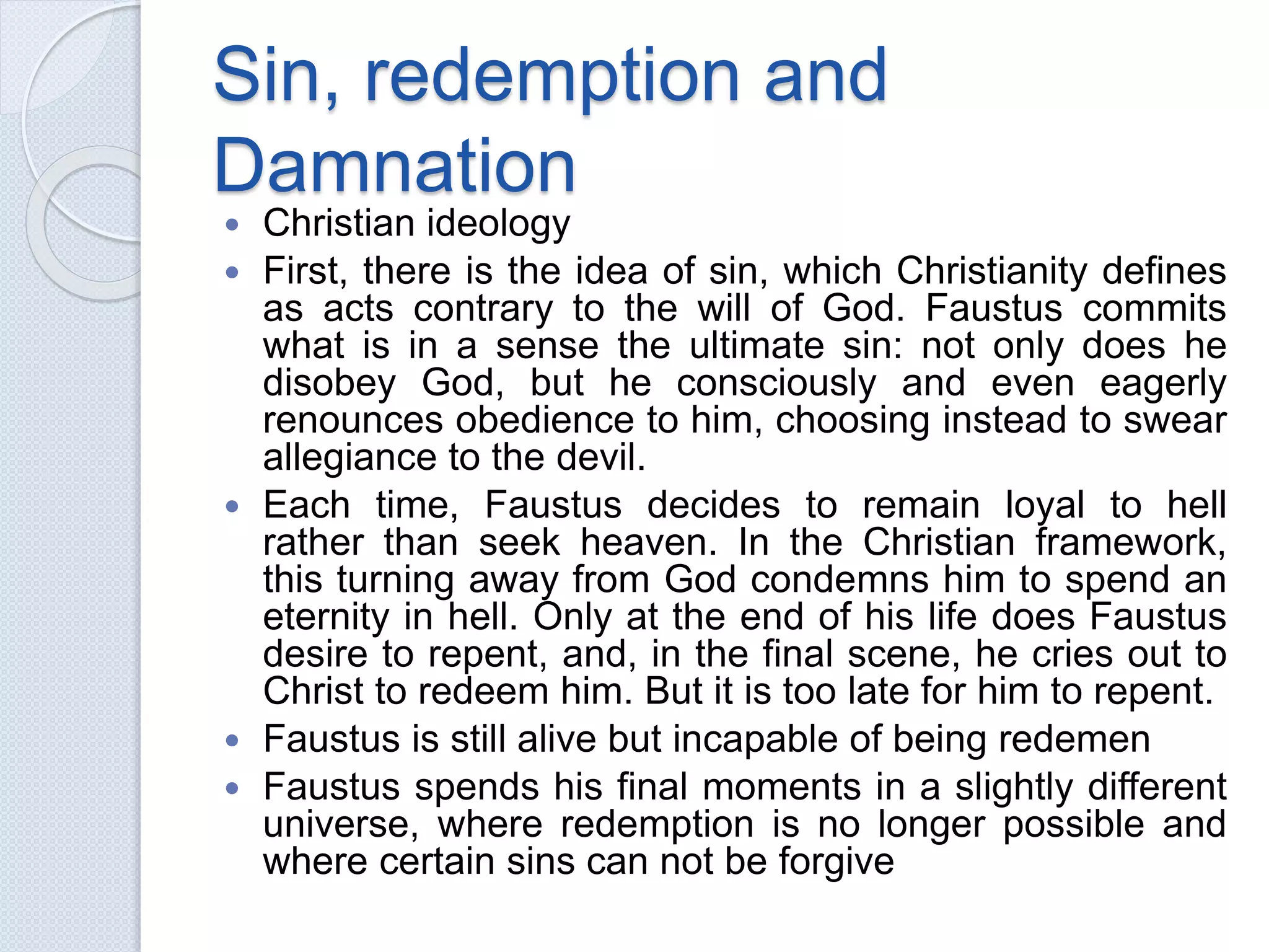Various themes in doctor faustus | PPTX