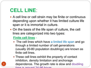 Various types of cell cultures | PPTX