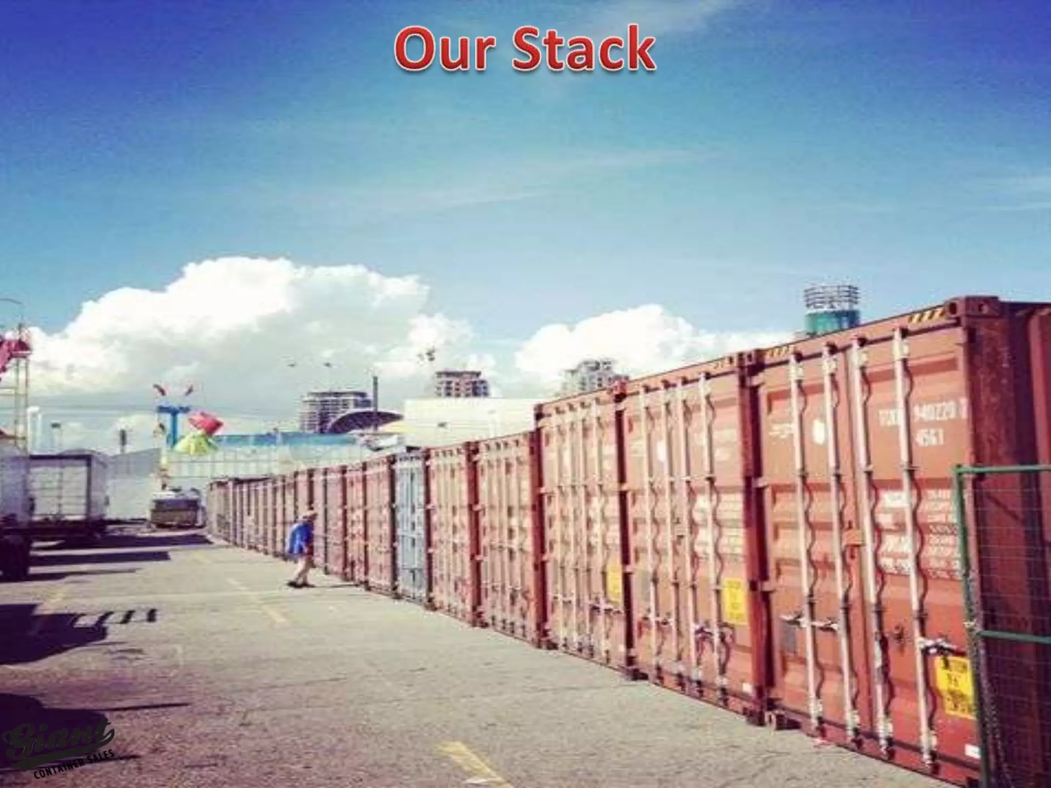 Various types of containers copy | PPT