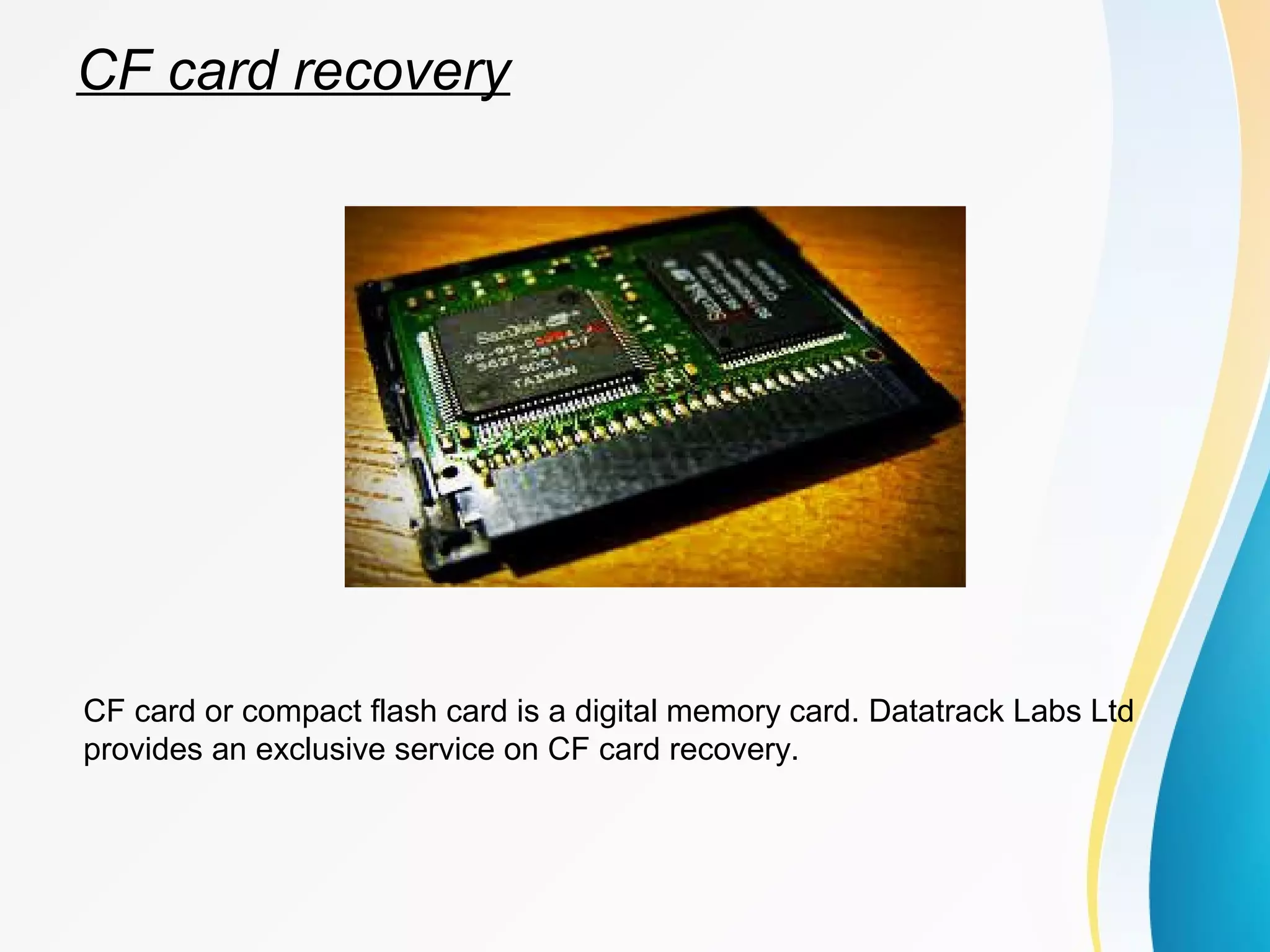 VARIOUS TYPES OF DATA RECOVERY | PPT | Data Storage and Warehousing ...