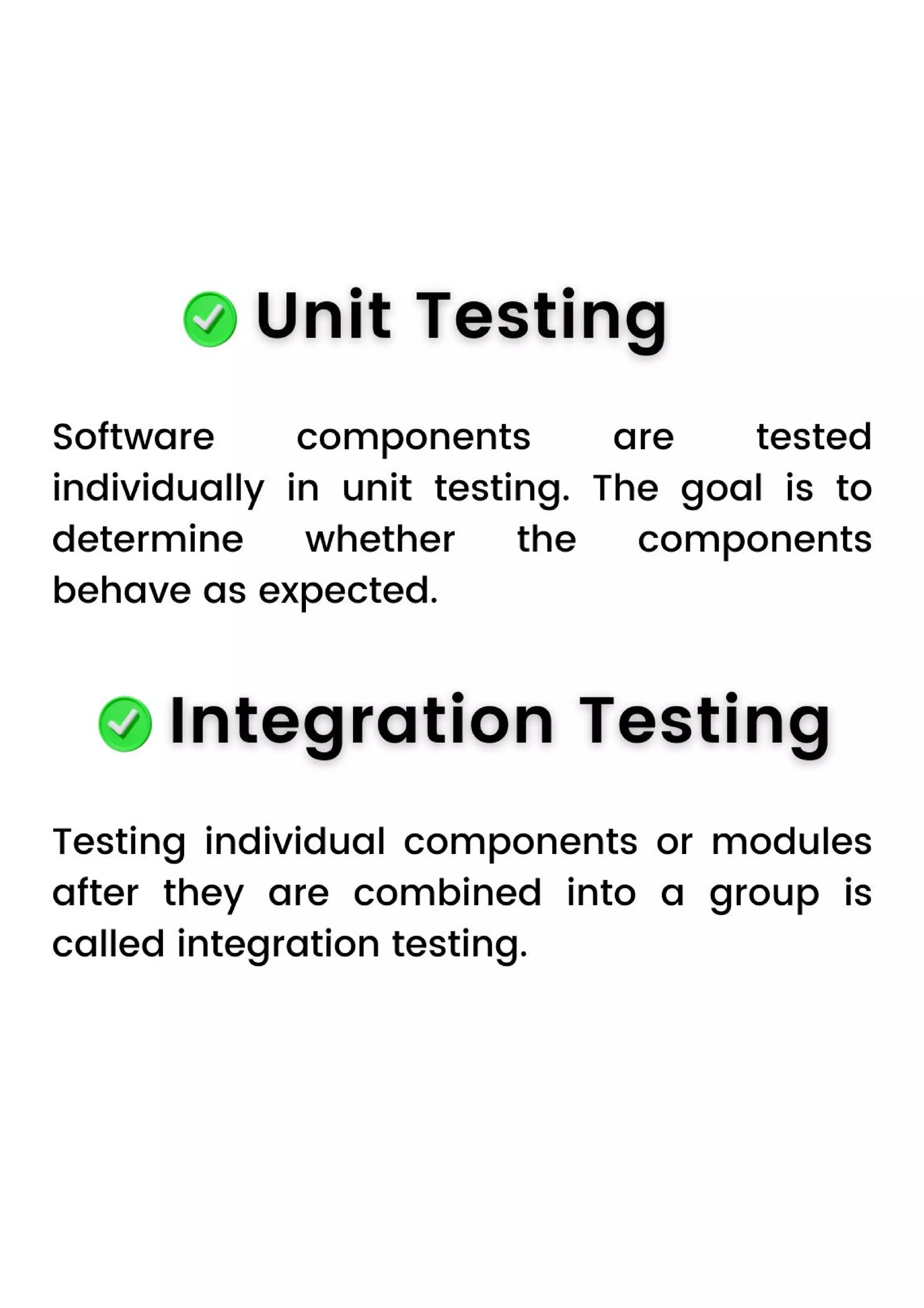Various types of functional testing | PDF