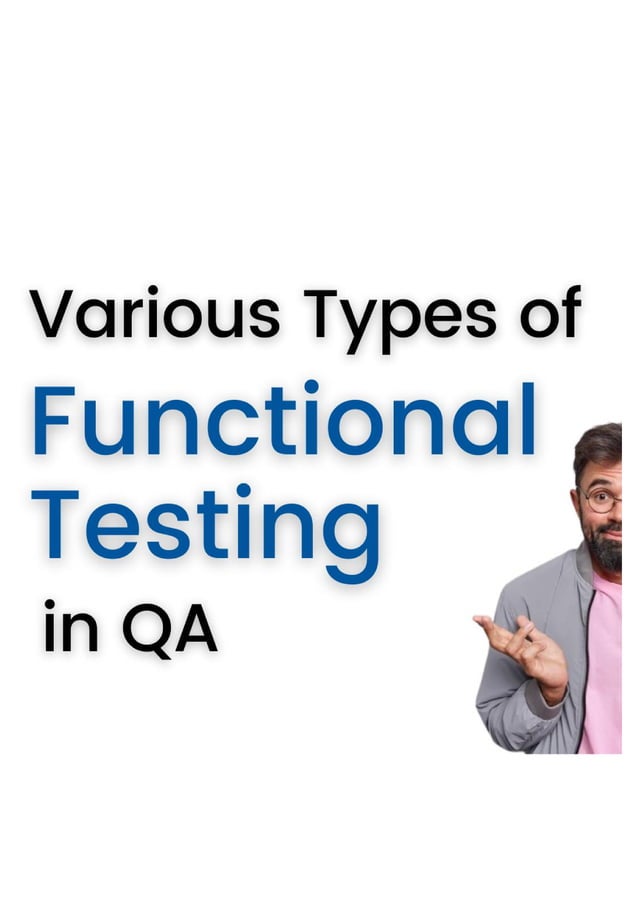 Various types of functional testing | PDF