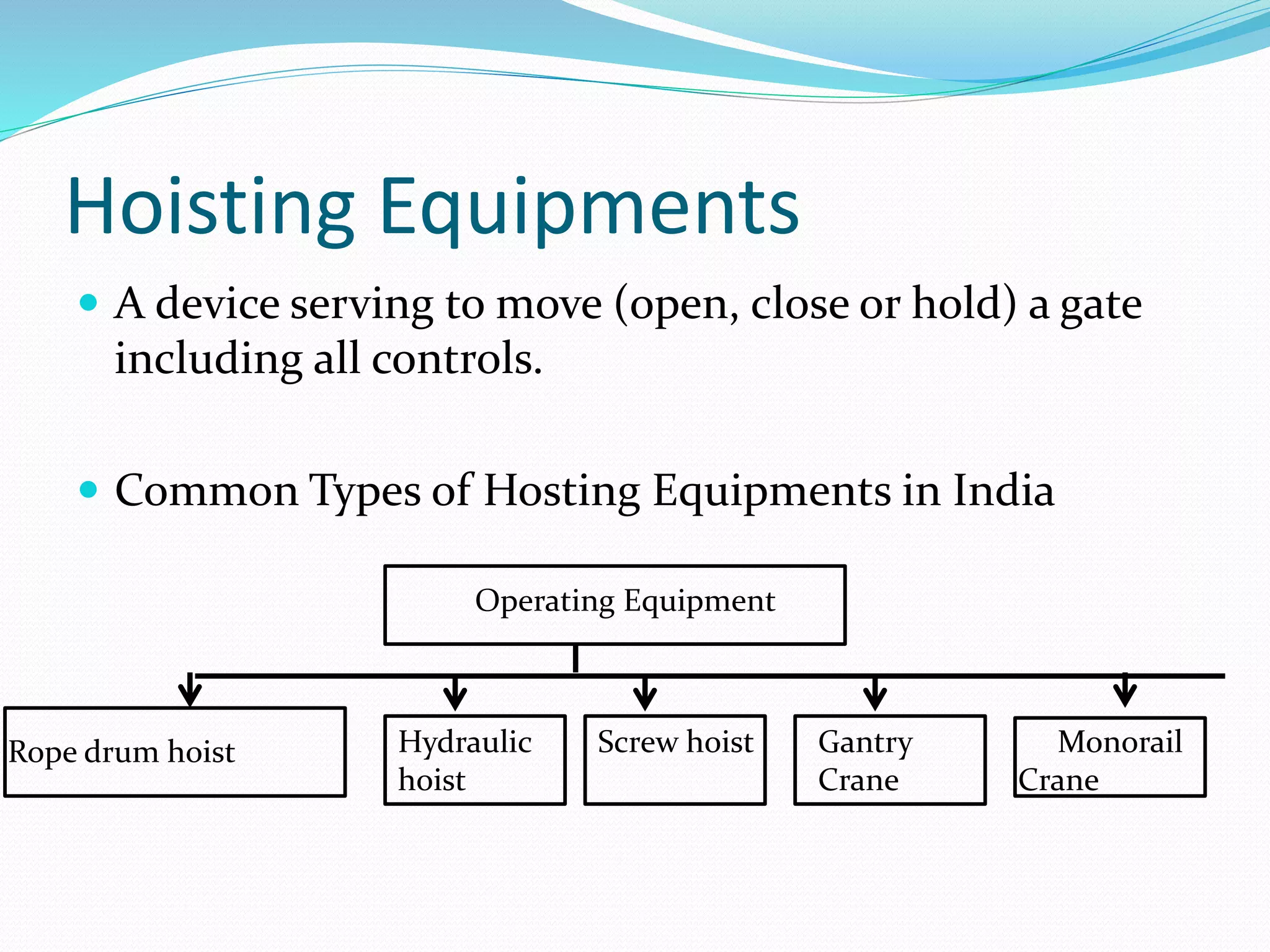 Various types of gates, their important components | PPTX | Civil ...