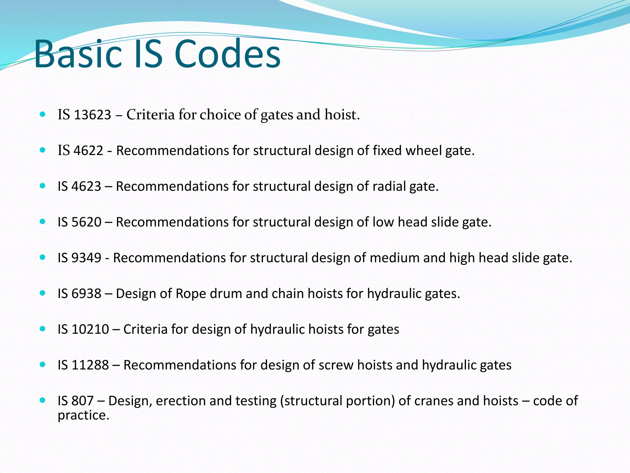 Various types of gates, their important components | PPTX