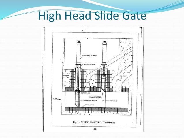 Various types of gates, their important components | PPTX | Civil ...