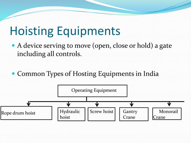 Various types of gates, their important components | PPTX | Civil ...