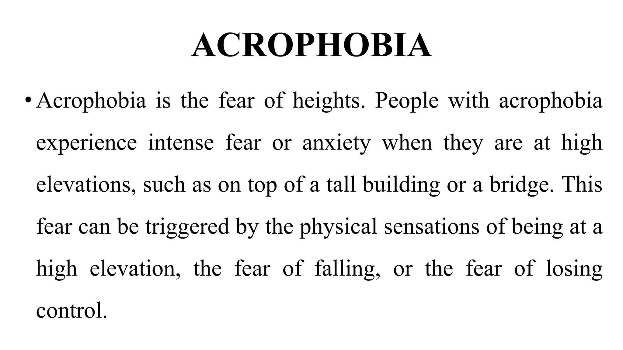 VARIOUS TYPES OF PHOBIA.pptx