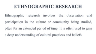 Various Types of Qualitative Research.pptx