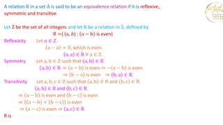 Various types of relations (Relations and functions) | PDF