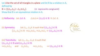 Various types of relations (Relations and functions) | PDF