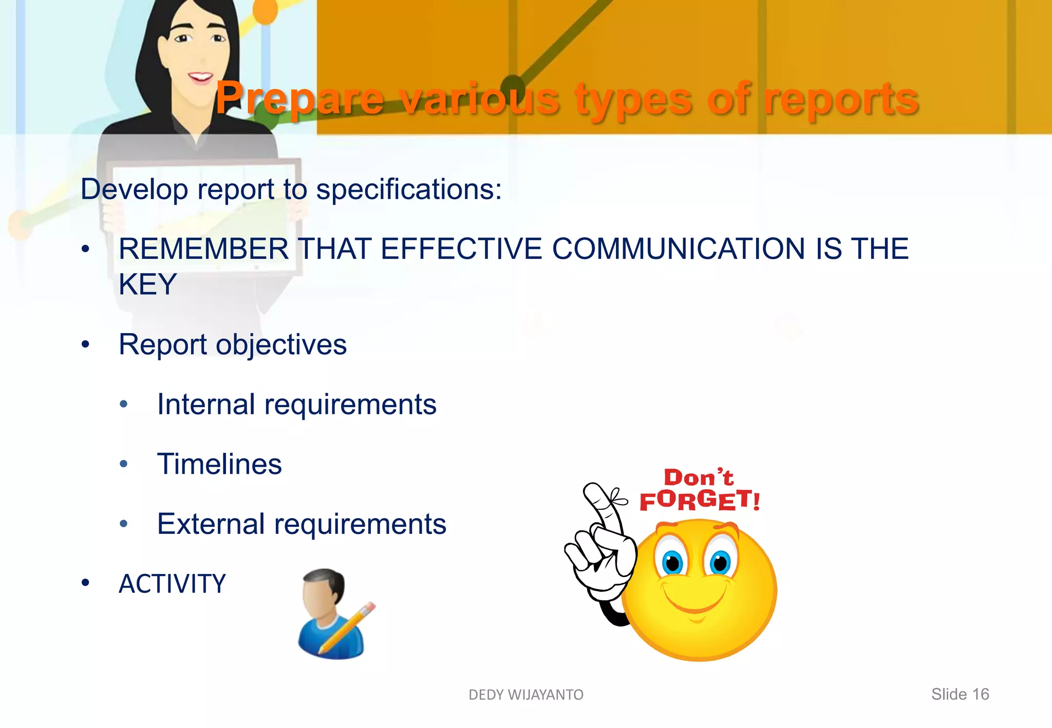 Various types of reports | PPTX