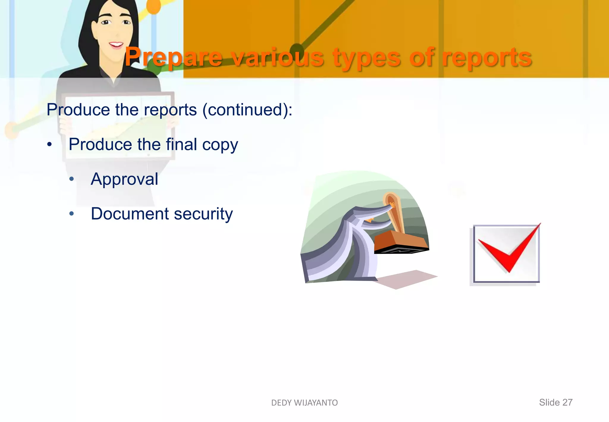Various types of reports | PPTX