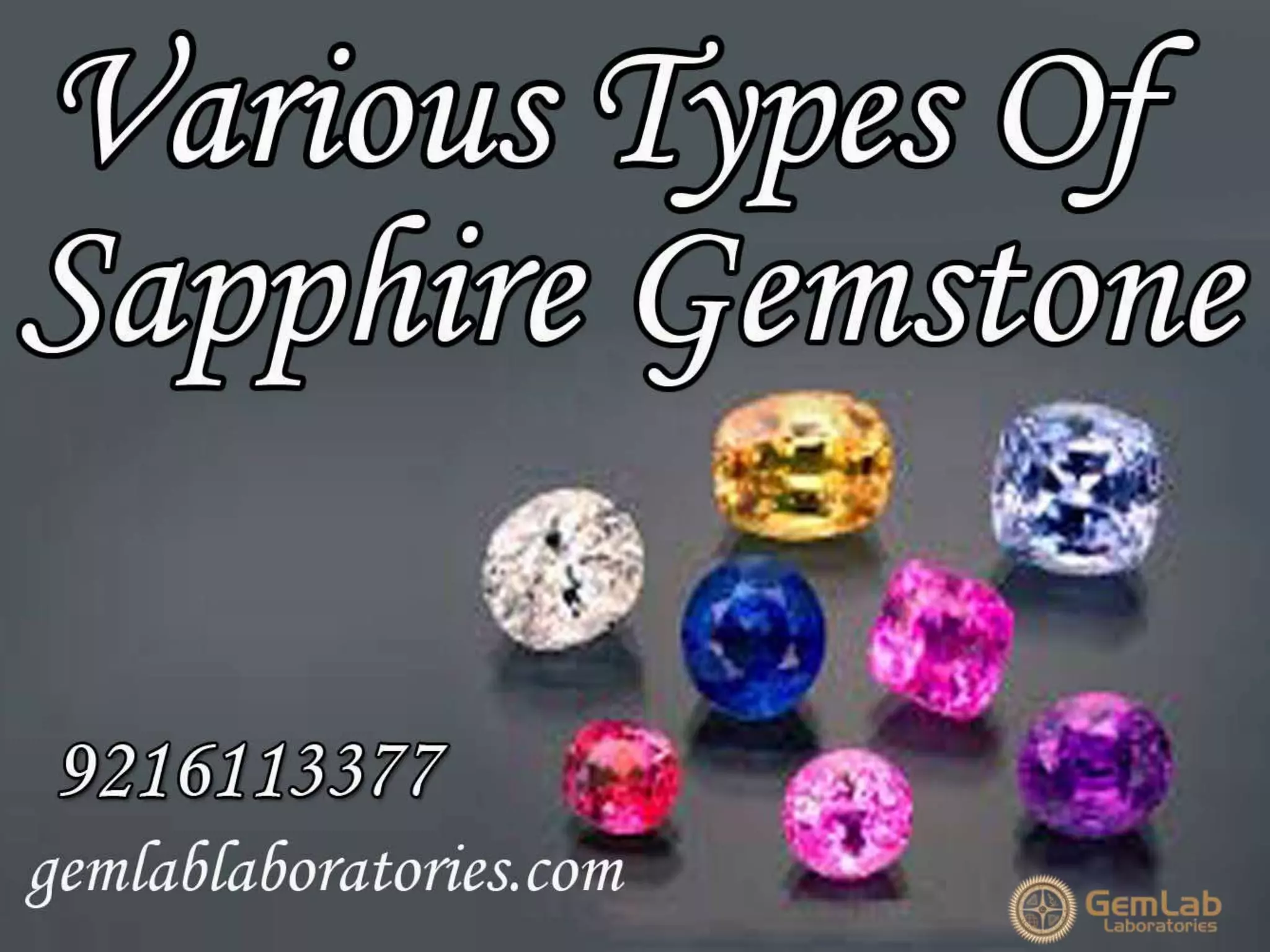 Various Types Of Sapphire Gemstone | PPT