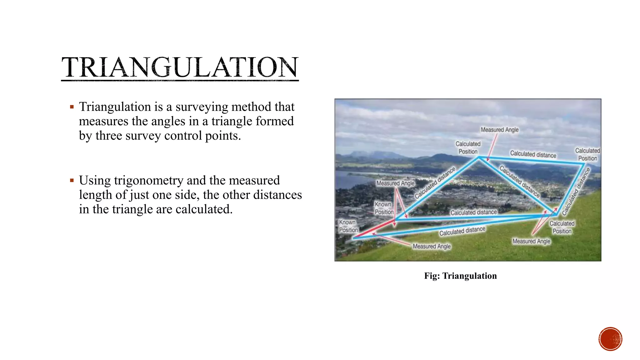 Various Types of Triangulation Figure. | PPTX