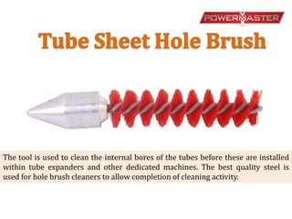 Various Types of Tube Installation Tools Used for Heat Exchangers and ...