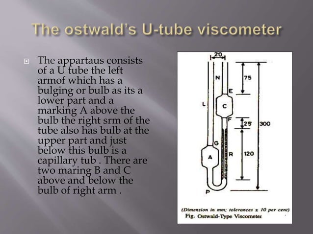Various types of viscometers | PPTX | Physics | Science