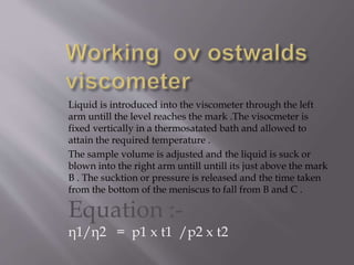 Various types of viscometers | PPTX