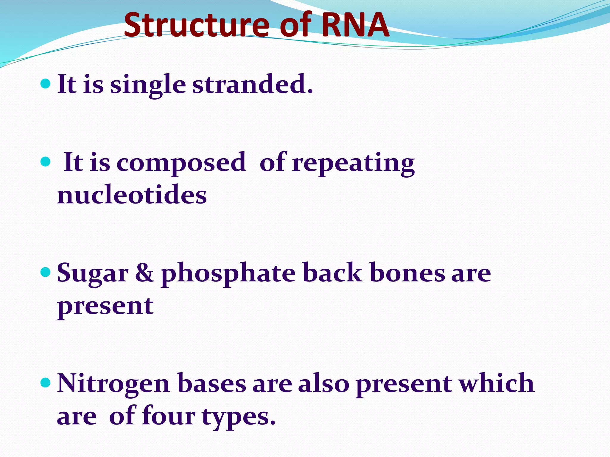 Various types RNA | PPTX