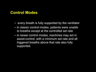 Various ventilator modes for healthcare! | PPT